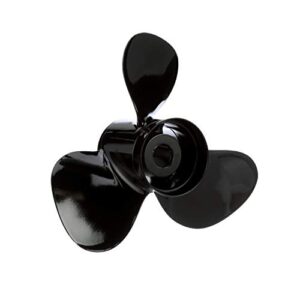 Quicksilver Black Diamond 3-Blade Aluminum Propeller, 16 dia x 14 pitch, Right Hand