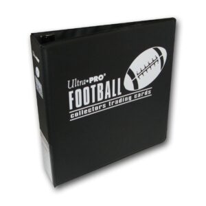 ultra pro 3" black football album