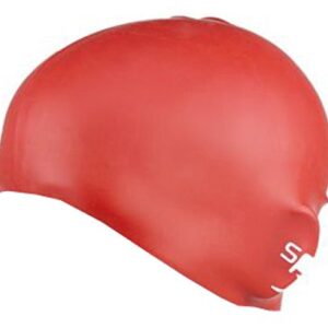 Speedo Plain Moulded Silicone Swim Cap for Juniors