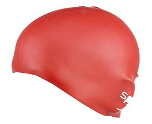 Speedo Plain Moulded Silicone Swim Cap for Juniors