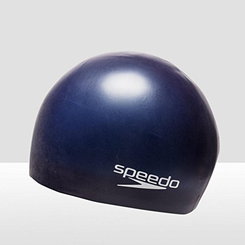 Speedo Plain Moulded Silicone Swim Cap for Juniors