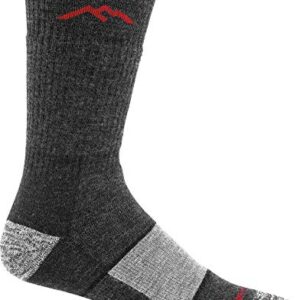 Darn Tough Merino Wool Boot Sock Full Cushion,Black,Large