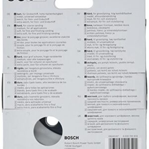 Bosch Professional 2608601119 Sanding pad Hard, 125 mm, Blue, White