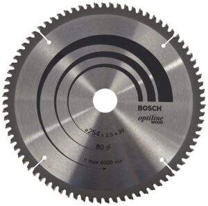 bosch 2608640437 opwob 10" x 30mm 80t circular saw blade top precision