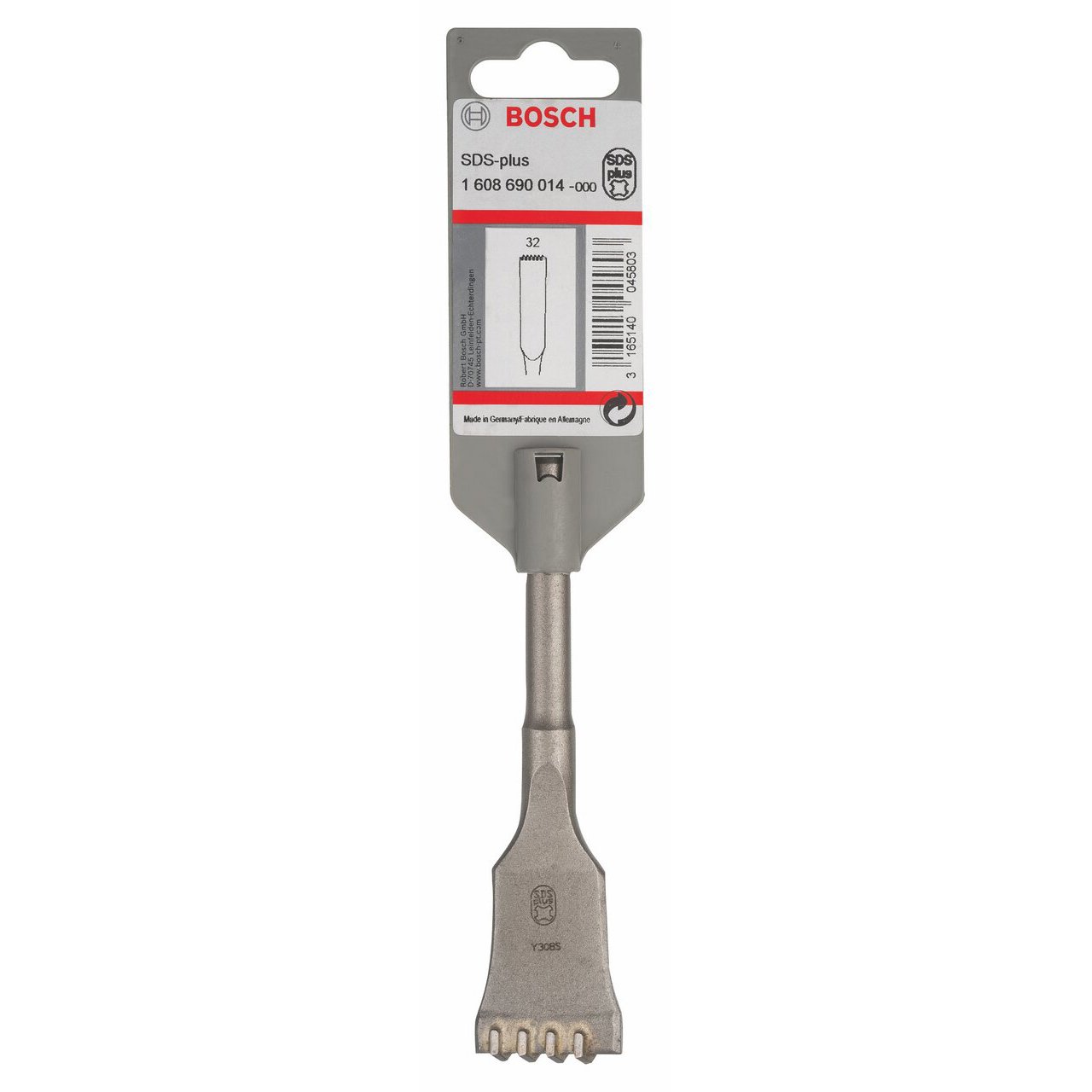 Bosch 1608690014 Pointing Chisel with Sds-Plus 32mmx5.12In