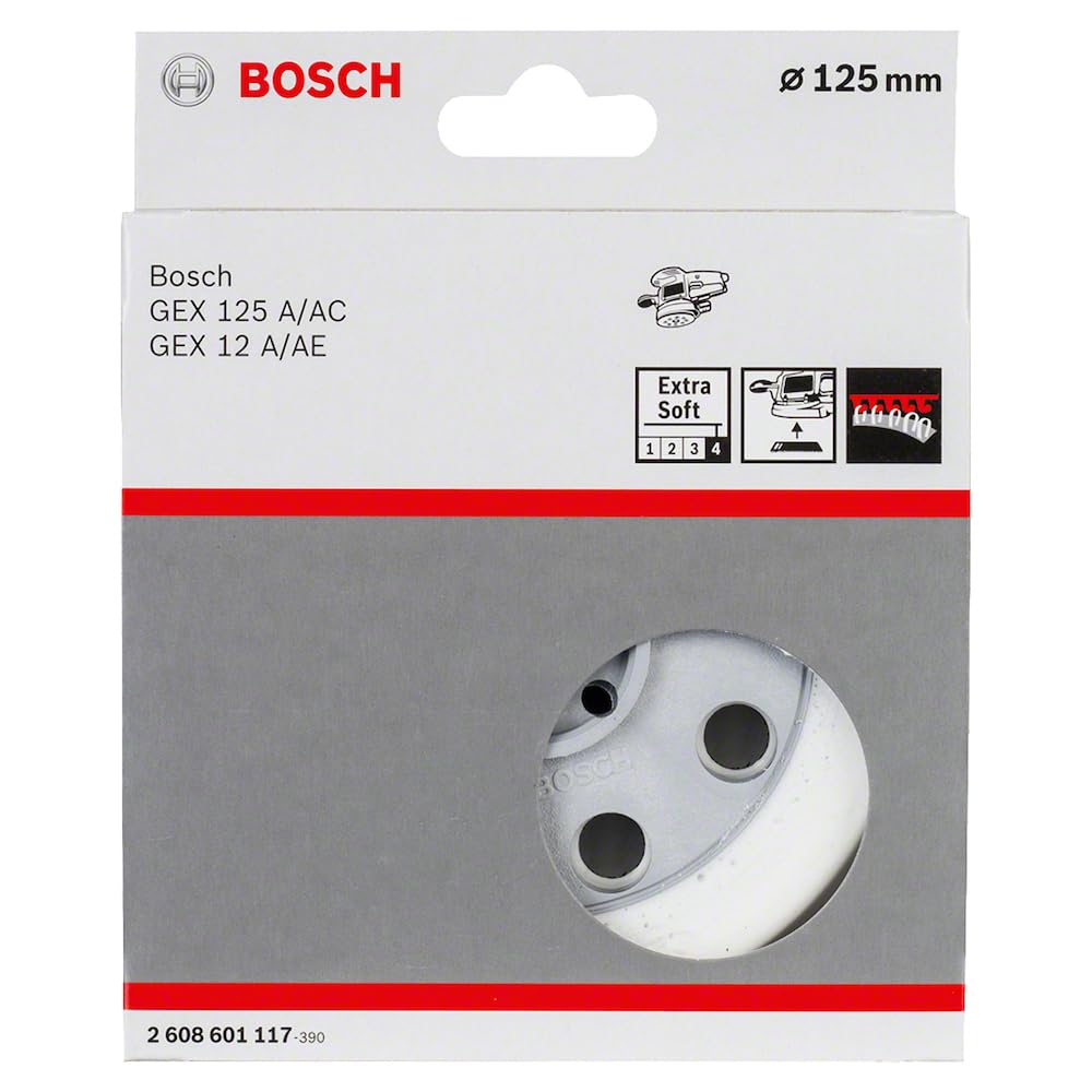 Bosch 2608601117 125 mm Extra Soft Sanding Pad