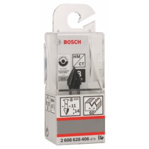 Bosch 2608628406 V-Grooving Cutter 11mmx14mmx8mm