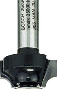 Bosch 2608628339 Rounding Router Bit 8mmx20, 7mmx53mm