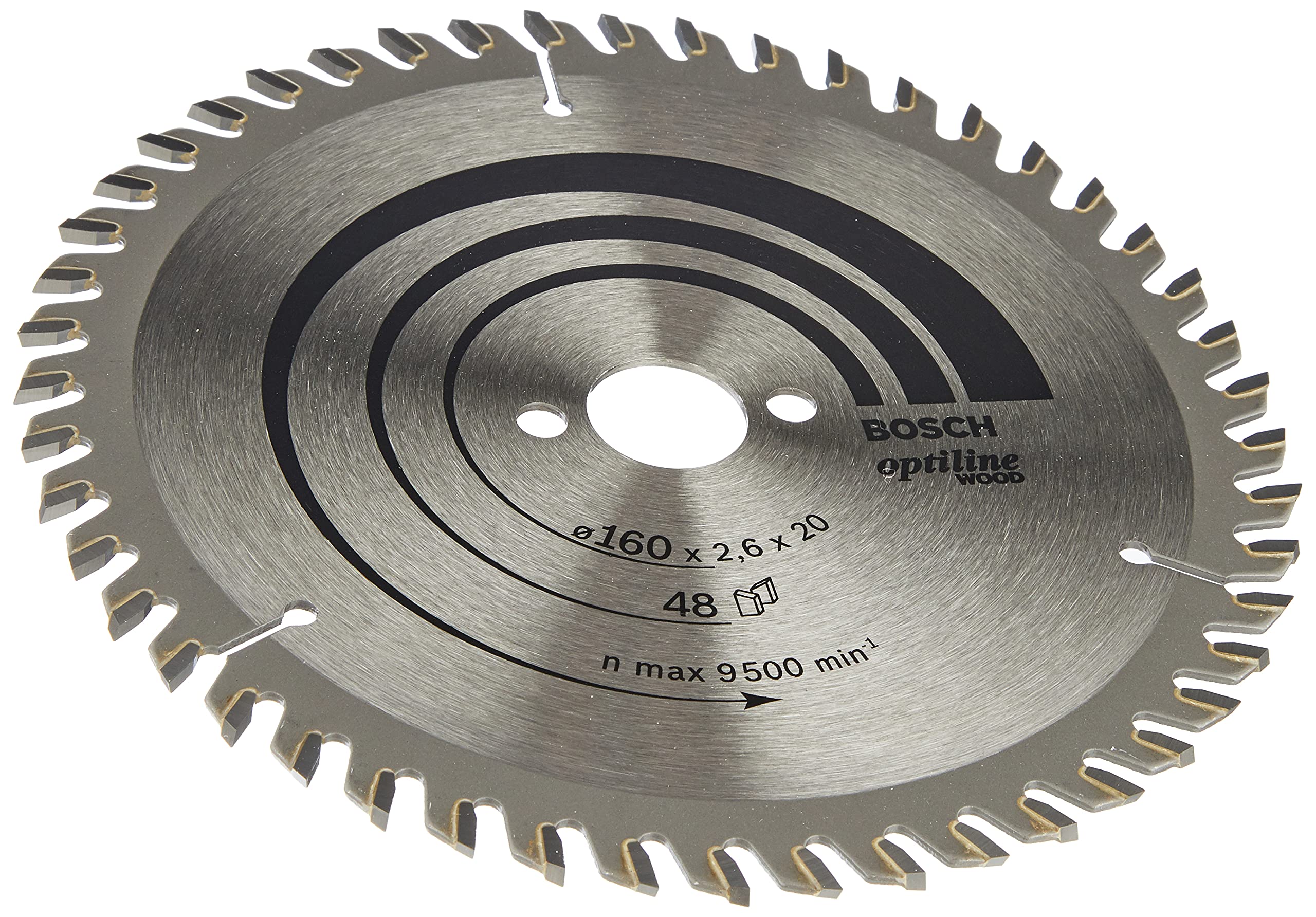 Bosch 2608640732 OPWOH 6.3" x 20mm 48T Circular saw blade Top Precision