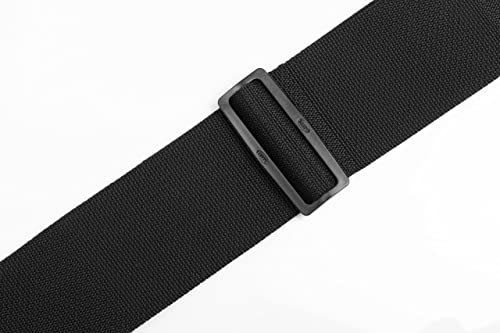 Levy's Leathers M8P3-BLK 3" Polypropylene Guitar Strap, Black