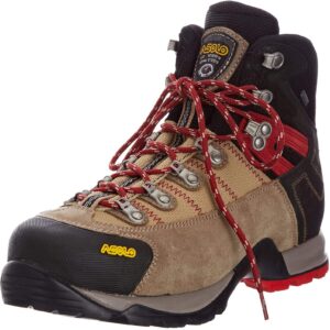 asolo men's fugitive gtx light hiking and trekking boots (wool/black, 10.5)