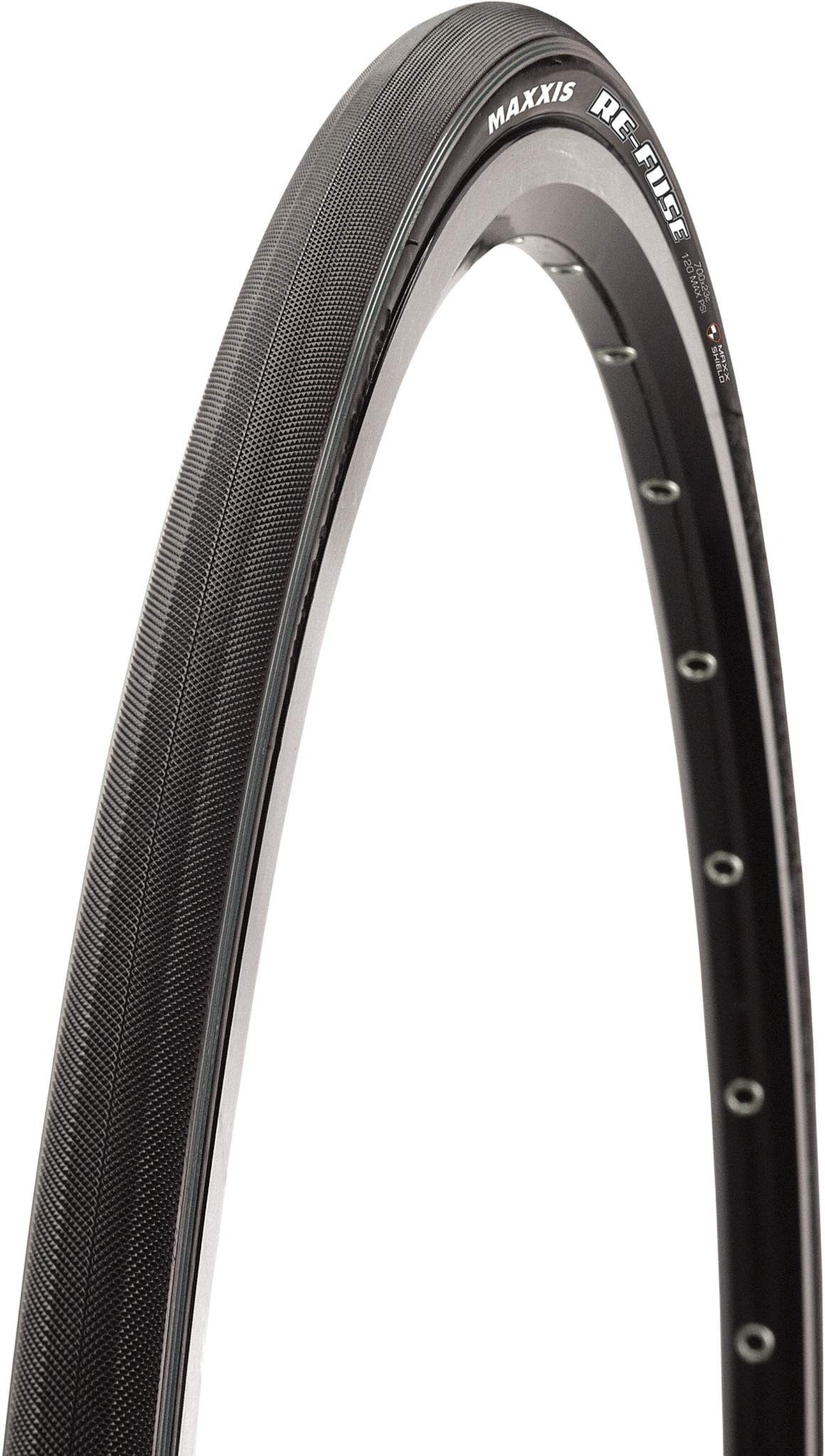 Maxxis Re-Fuse Road Bike Training Tire (Folding 62a, 700x25)