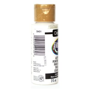 Americana Acrylics - Snow (Titanium White) White, 2 fl oz