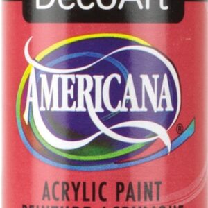 DecoArt Americana Acrylic Paint, 2-Ounce, True Red