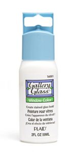 gallery glass plaid gallery glass window color in assorted colors (2 oz), 16001, crystal clear