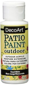 patio paint acrylic cloud white 2oz