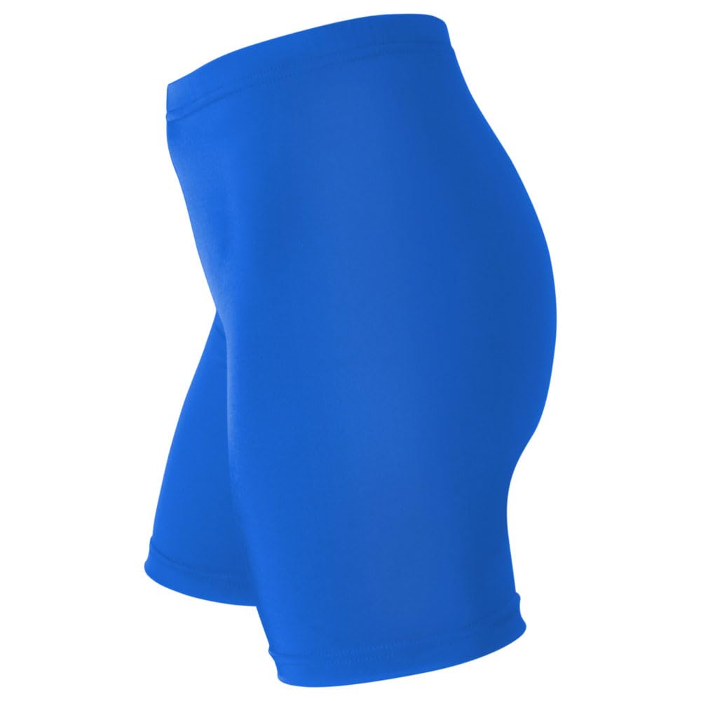 AERO|TECH|DESIGNS | Women's USA Classic Cycling Shorts | Padded Compression Short | X-Large | Royal Blue