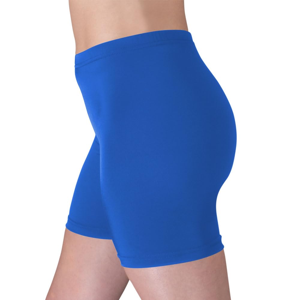 AERO|TECH|DESIGNS | Women's USA Classic Cycling Shorts | Padded Compression Short | X-Large | Royal Blue