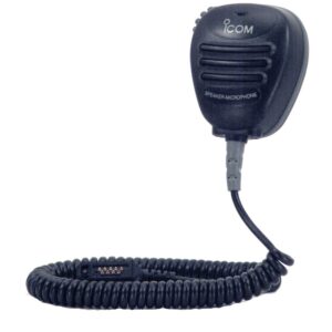 icom hm-138 speaker/microphone for m88, black