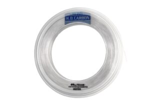 yo-zuri h.d. carbon fluorocarbon leader line, clear, 50-pound/30-yard