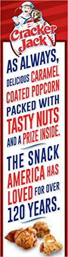 Cracker Jack Caramel Coated Popcorn & Peanuts, Original, 1 Ounce Boxes (Pack of 25)