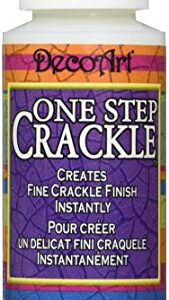 DecoArt DS69C-3 One Step Crackle Carded Paint, 2-Ounce