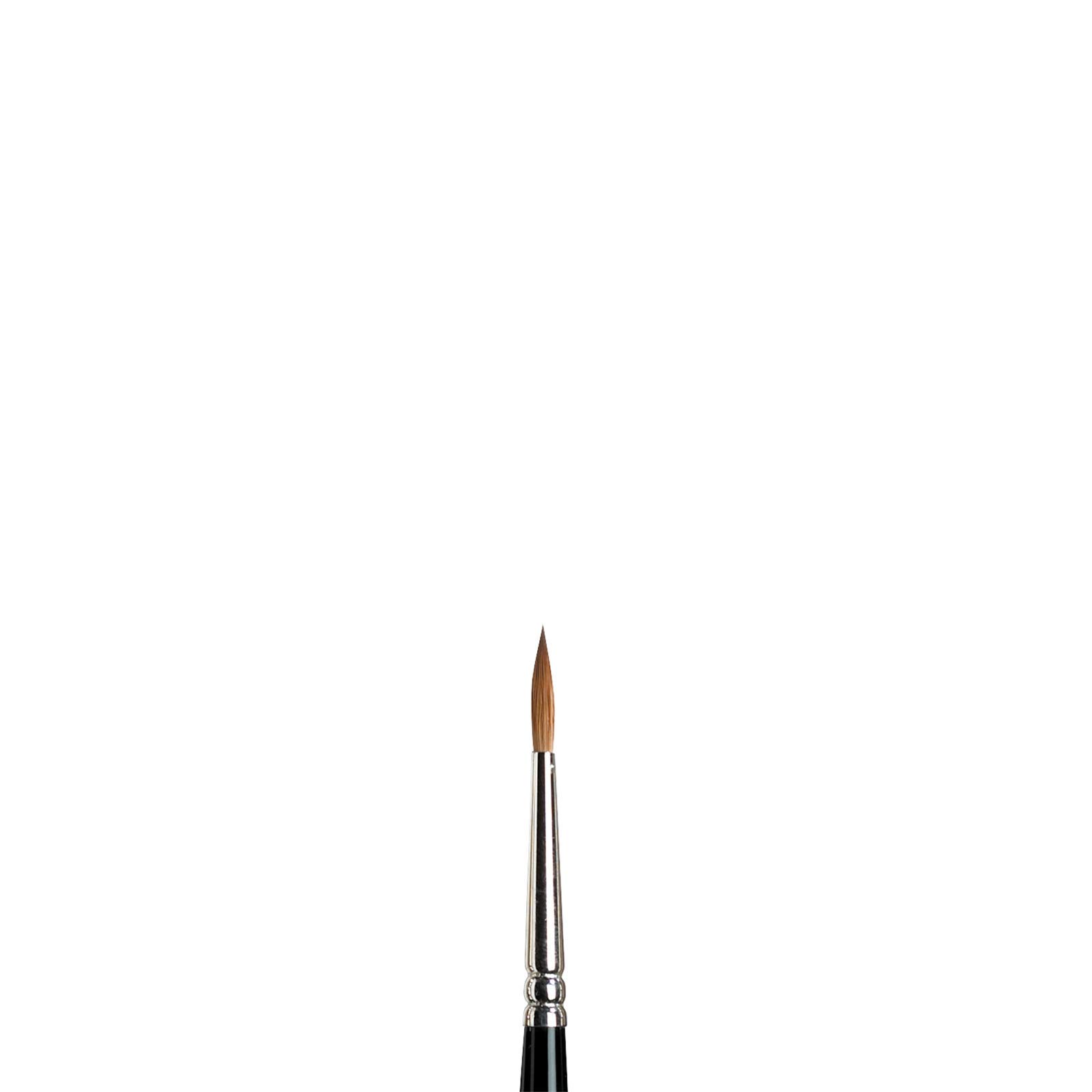 Winsor & Newton Series 7 Kolinsky Sable Brush, Round SH #2, Brown