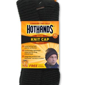 HeatMax Heated Knit Cap (Black)