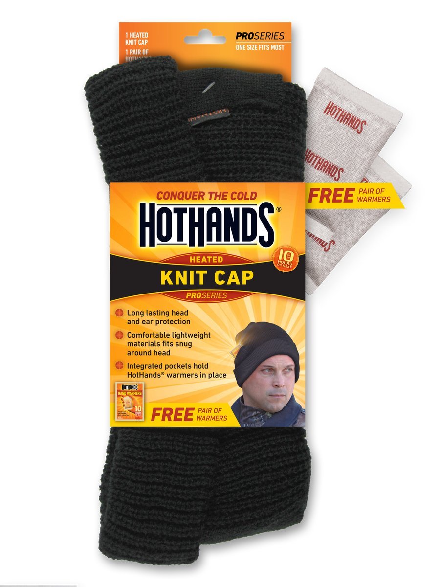 HeatMax Heated Knit Cap (Black)