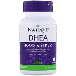 dhea tabs 50 mg 60 2 pack 60 count