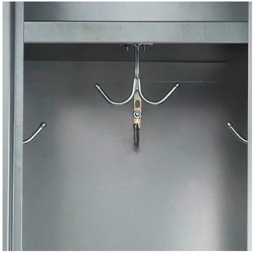 Global Industrial Single Tier Locker, 12x15x60 1 Door, Unassembled, Gray