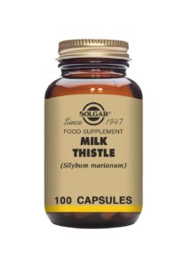 solgar milk thistle, 100 vegetable capsules - liver support - full potency (fp) - non-gmo, vegan, gluten free, dairy free, kosher - 100 servings