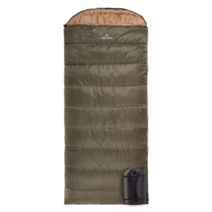 teton sports celsius xxl 0 degree sleeping bag - 0˚f cold-weather sleeping bag for adults– camping made easy….and warm. compression sack included