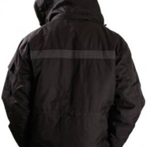 Caterpillar Men's Heavy Insulated Parka (Regular and Big & Tall Sizes), Black, X Large