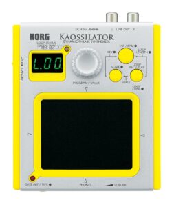 korg kaossilator dynamic phrase synthesizer