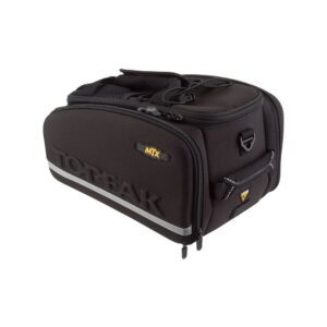 topeak mtx trunk bag exp bicycle trunk bag with rigid molded panels