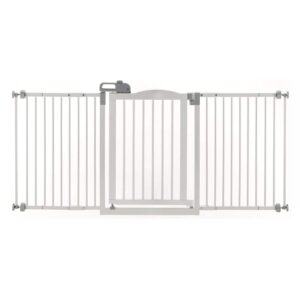 Richell Pet One-Touch Gate II Wide, White