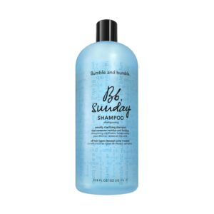 bumble and bumble sunday clarifying shampoo, pump sold separately, 33.8 fl. oz.