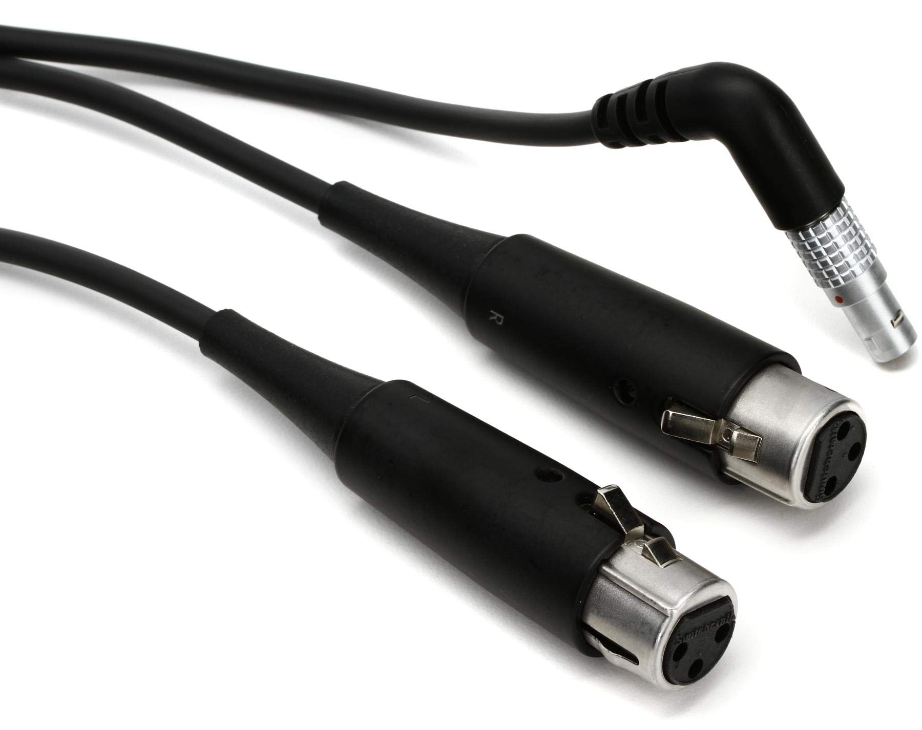 Shure PA720 Input Cable (5-pin LEMO to Left/Right XLR Female)