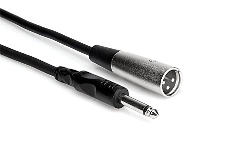 Hosa Pxm-102 Technology Mono 1/4" Male to 3-pin XLR Male Audio Cable - 2'