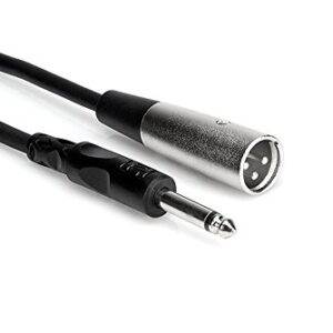 Hosa Pxm-102 Technology Mono 1/4" Male to 3-pin XLR Male Audio Cable - 2'