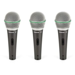 samson q6 dynamic microphone 3-pack