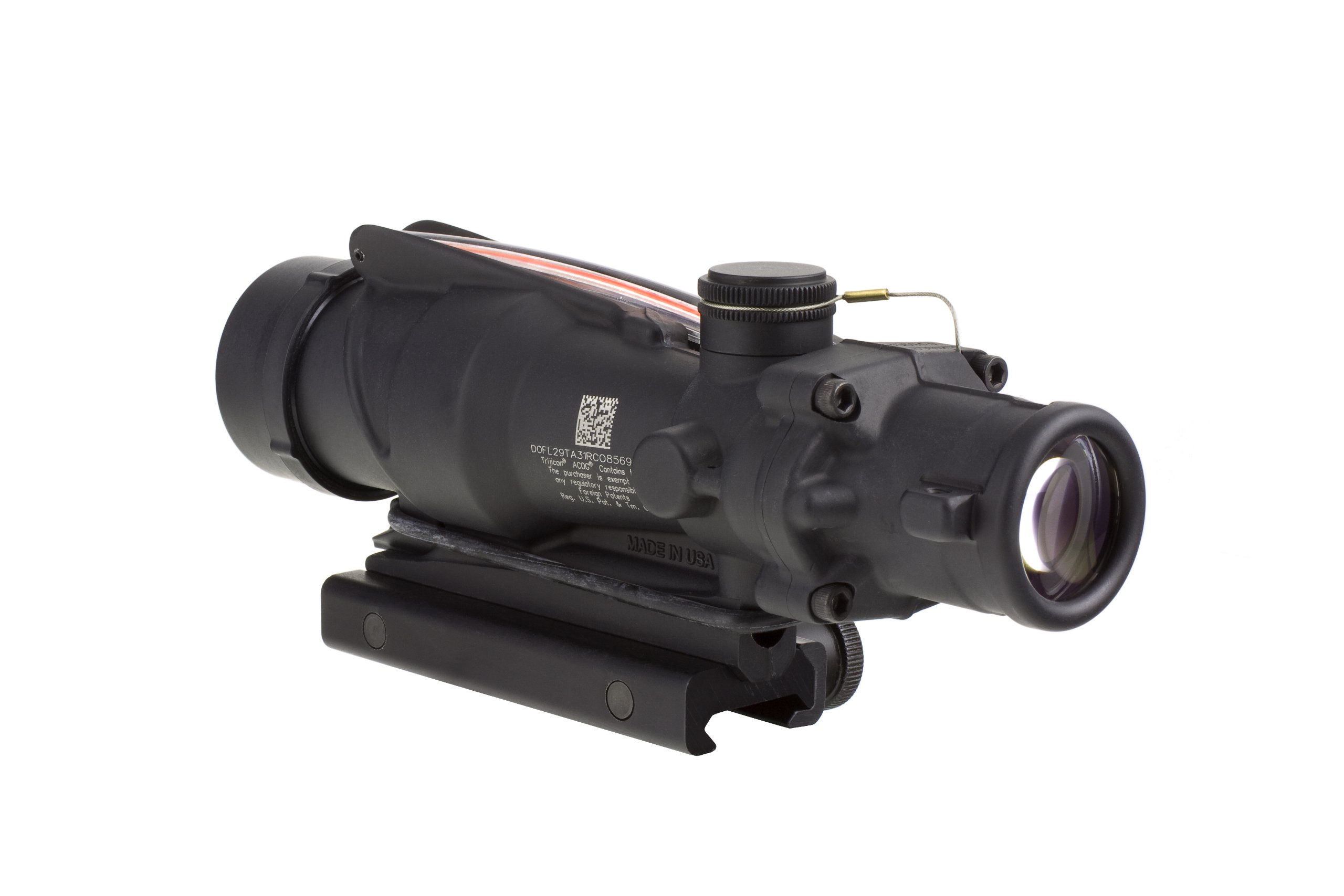 Trijicon 4x32 ACOG RCO with Dual Illuminated Red Chevron and TA51 Mount