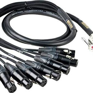 Mogami GOLD DB25-XLRF-05 Analog Recorder Cable, 8 Channel, DB25 to XLR-Female, 5 ft.