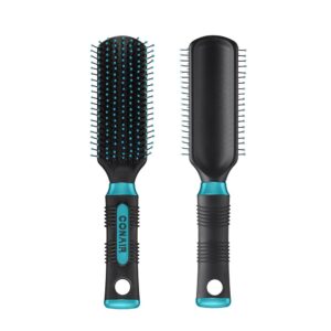 conair salon results hairbrush - hair brush - hairbrush for men and women - detangling hair brush - hairbrush for all hair types with nylon bristles