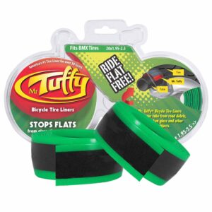 mr. tuffy bicycle tire liner (green, 20 x 1.95-2.5)