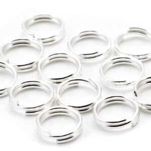 Cousin SE29494-22 6mm Sterling Silver Split Ring - 12pc