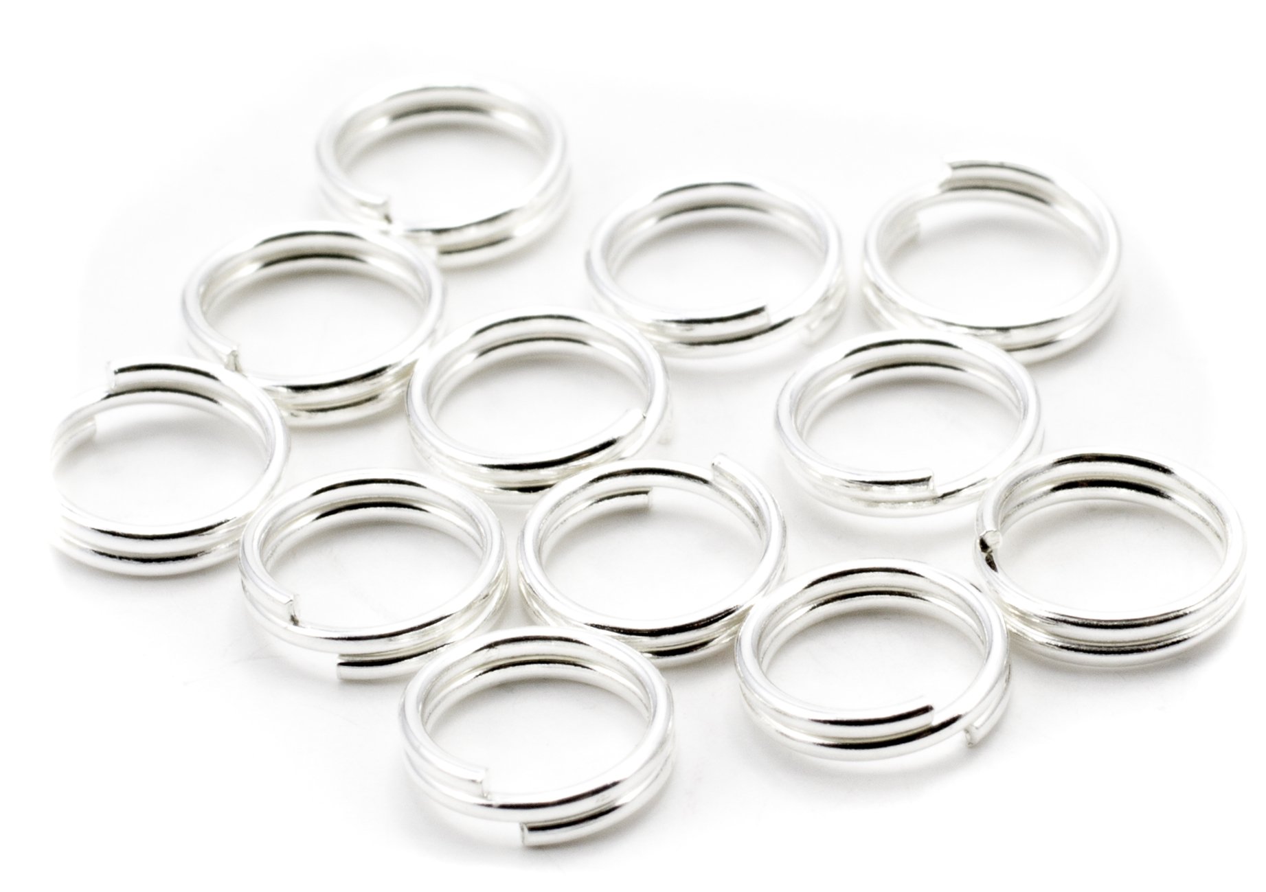 Cousin SE29494-22 6mm Sterling Silver Split Ring - 12pc