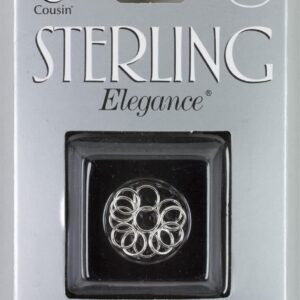 Cousin SE29494-22 6mm Sterling Silver Split Ring - 12pc