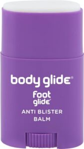 body glide foot glide anti blister balm | blister prevention for heels, shoes, cleats, boots, socks, and sandals | use on toes, heel, ankle, arch, sole and ball of foot | 0.8oz